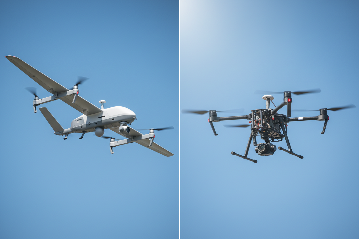 VTOL vs Quadcopter Drones: Which is Right for Your Mission ...