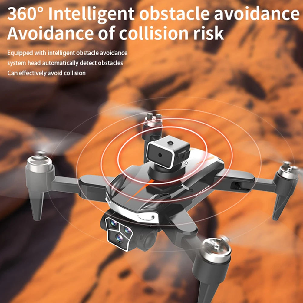 360° Obstacle Avoidance Folable Flying-Drone Wind Resistance Quadcopte ...